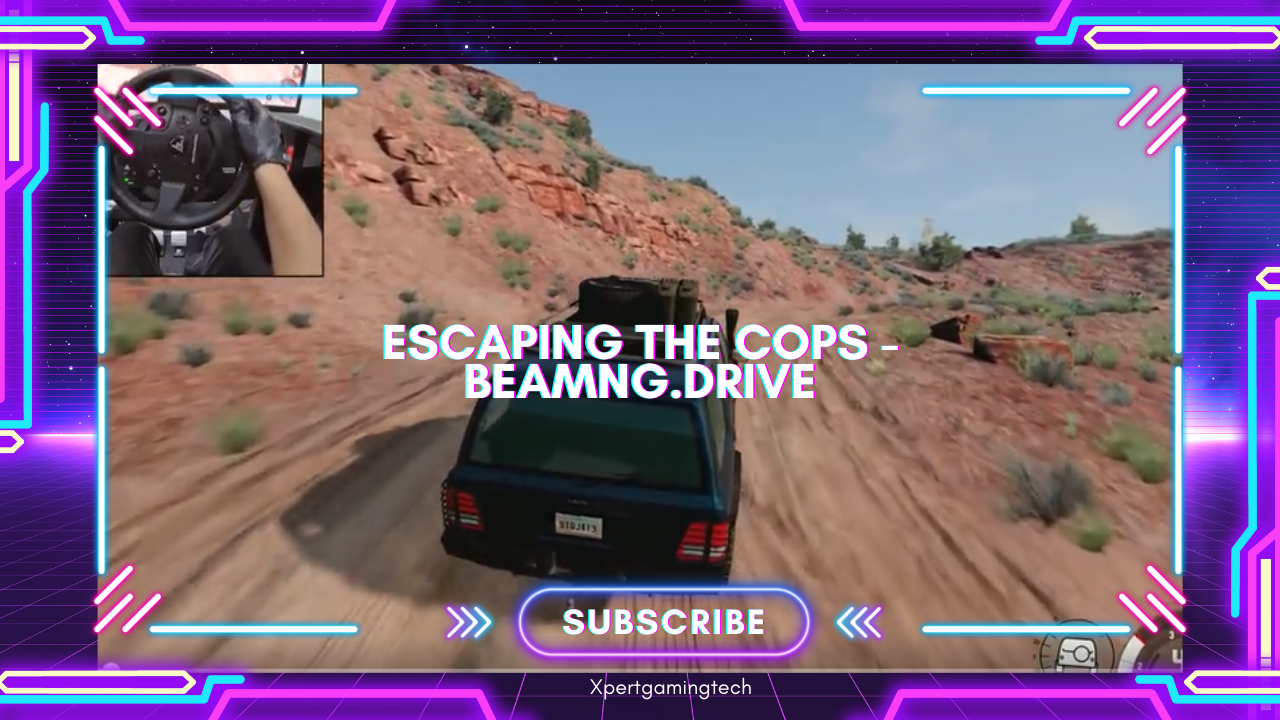 Epic Police Escape with Thrustmaster TX Racing Wheel