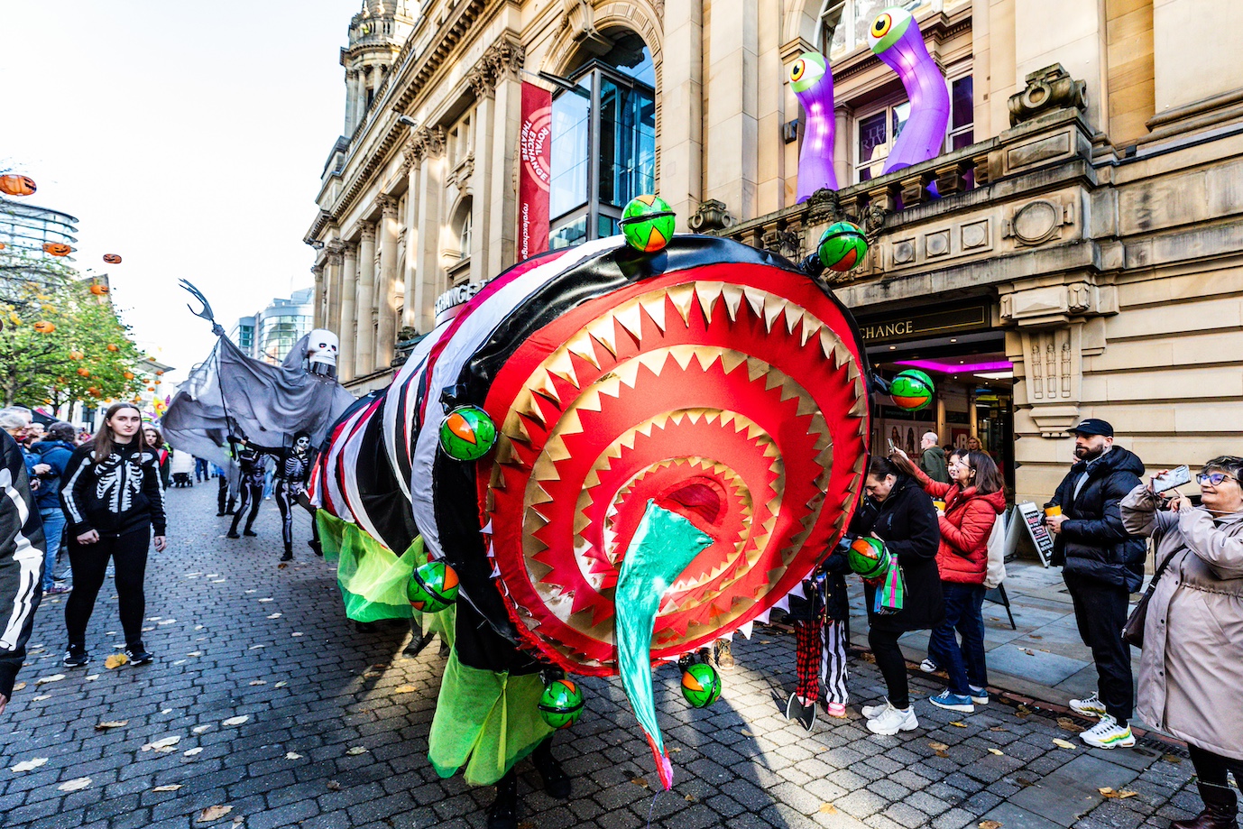 Monsters have been unleashed in Manchester with ghoulish new Halloween ...