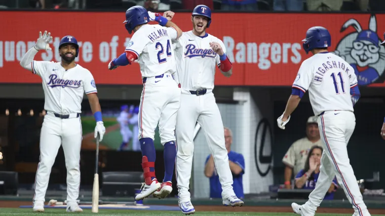 Texas Rangers fans ecstatic over Michael Helman performance