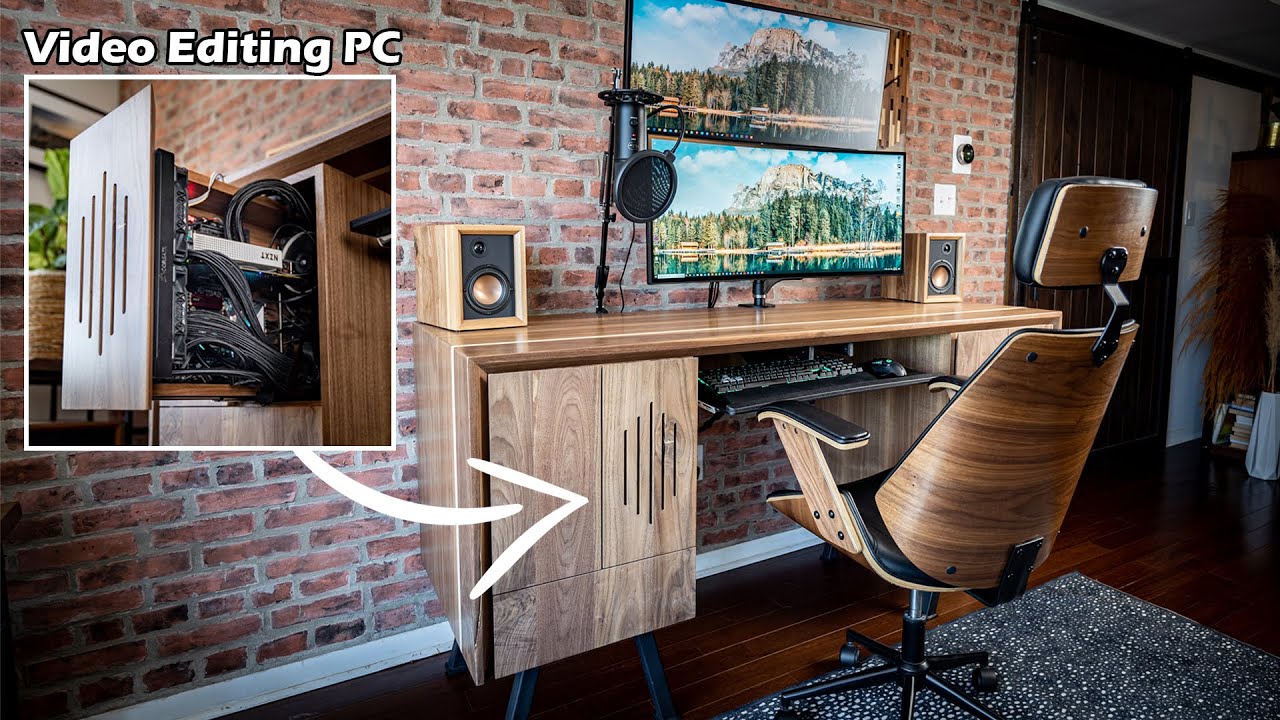 My ultimate DIY desk with hidden secrets!