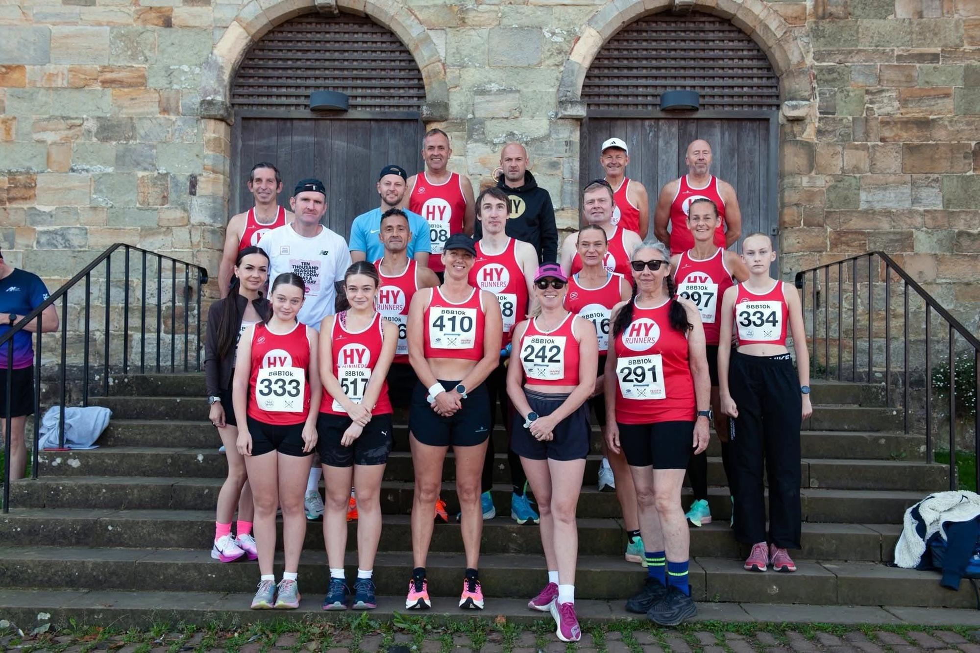 Fast times and fierce finishes for HY AC at weekend races