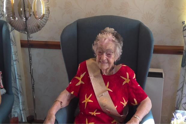 Worcester's Barbara celebrates 100th birthday