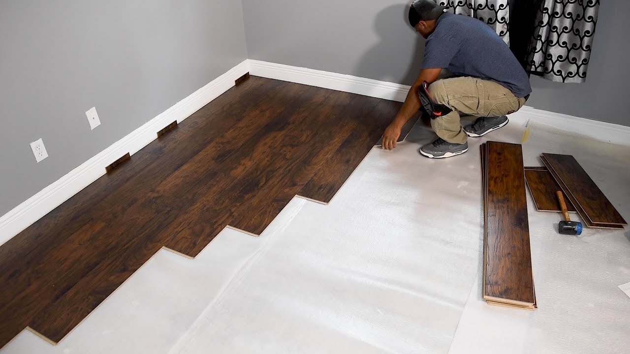 How to install laminate flooring for beginners
