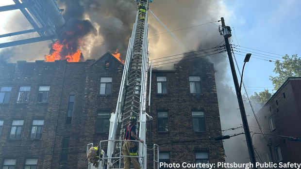 Large fire in Pittsburgh's Squirrel Hill neighborhood causes collapse ...