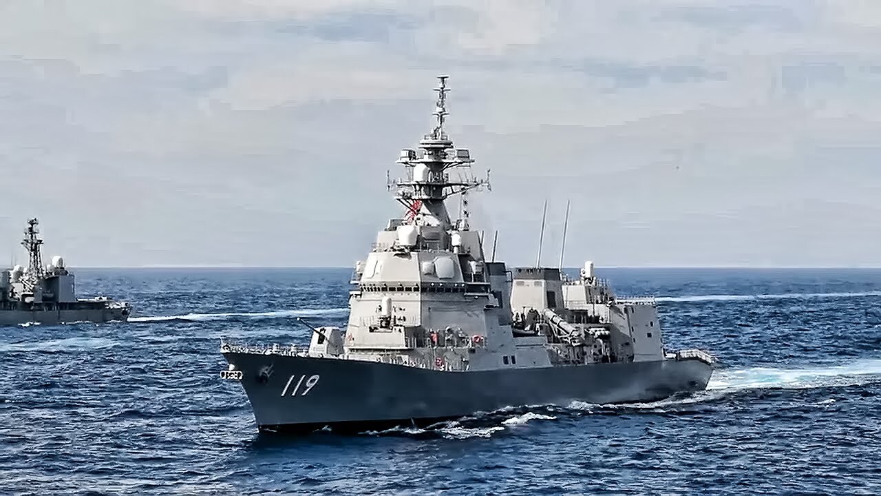 Navy Ship Formation • US Allies On The Philippine Sea 2021