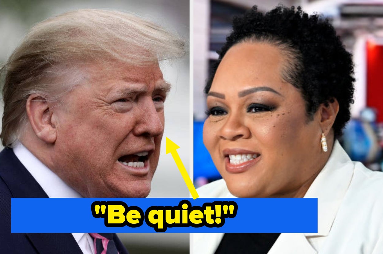 "Be Quiet!" Trump Threw An Unhinged Fit After Being Questioned By A ...