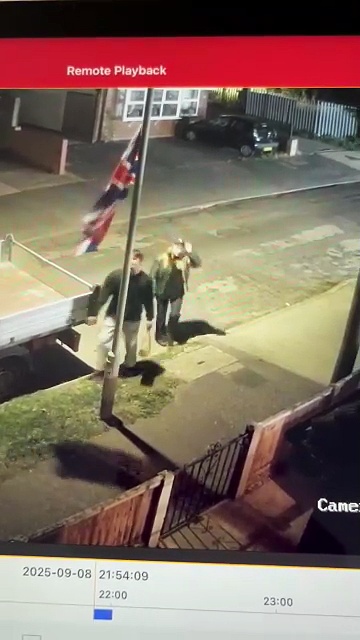 Union Flag ripped down and spat on in Whitstable
