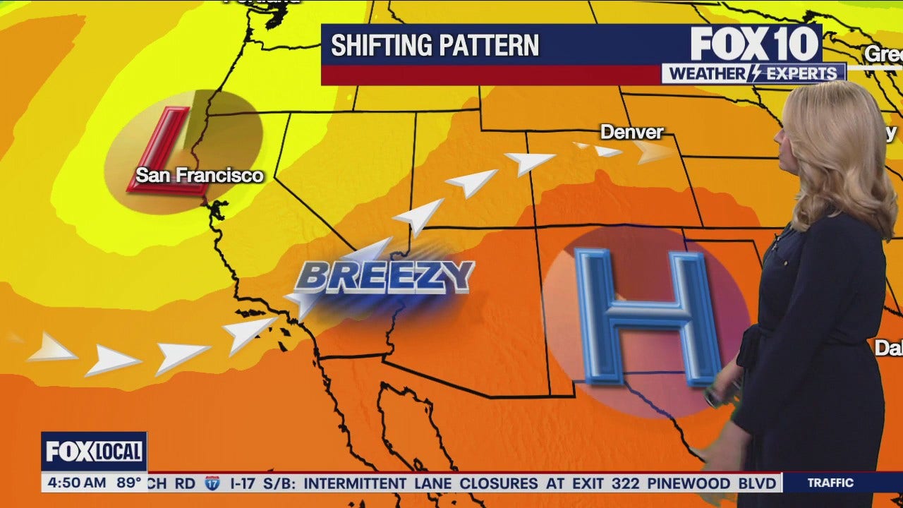 Arizona weather forecast: Dry, warm weather in the Phoenix area