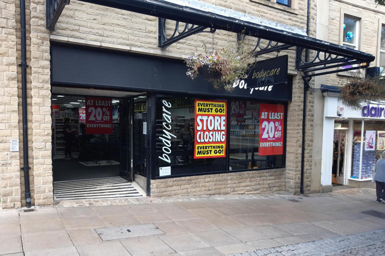 Bodycare administration: Shock closure plans for high street favourite ...