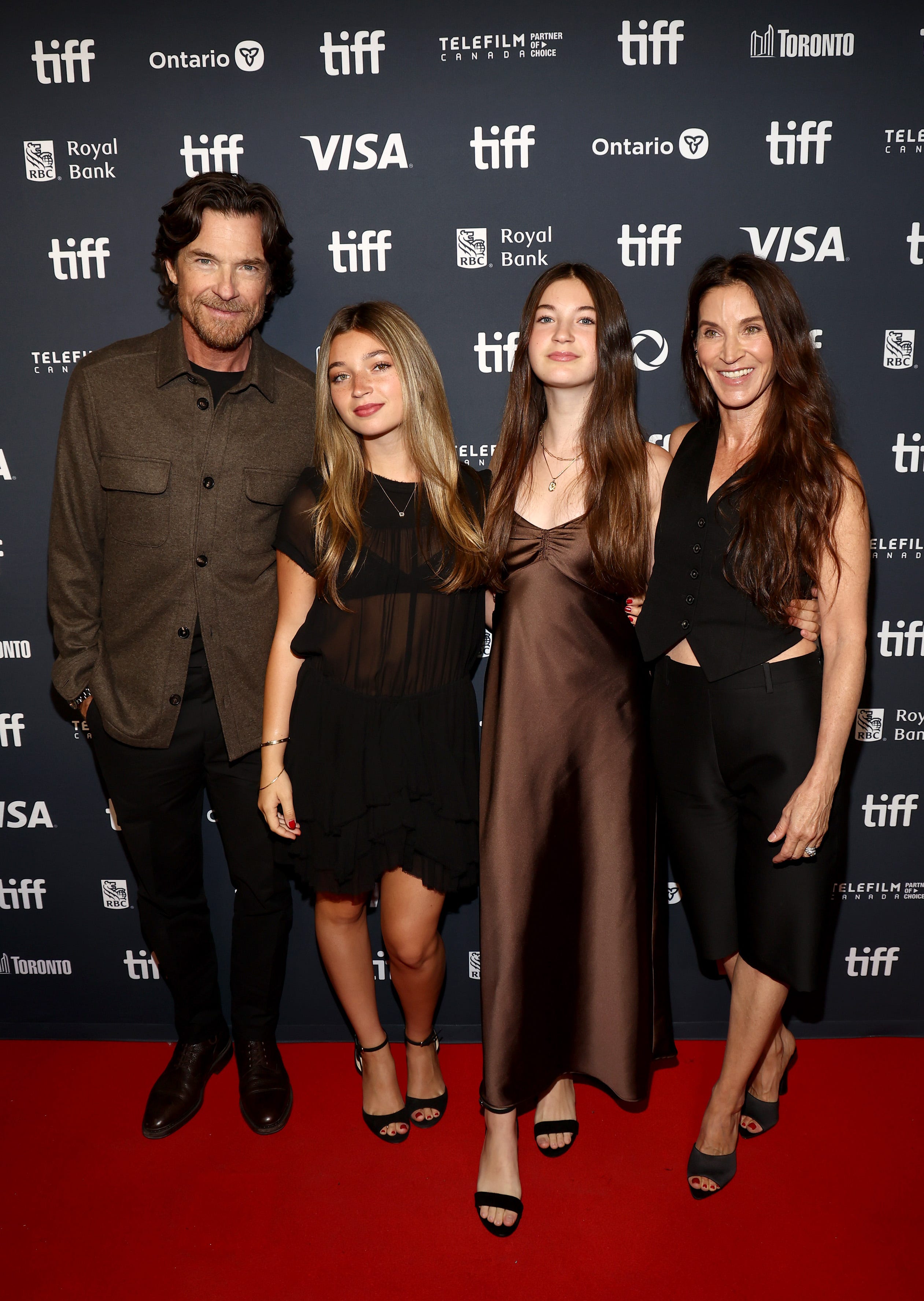 Jason Bateman makes TIFF a family affair in rare appearance with daughters