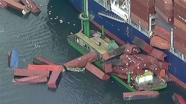 Someone messed up badly at the Port of Long Beach as dozens of ...