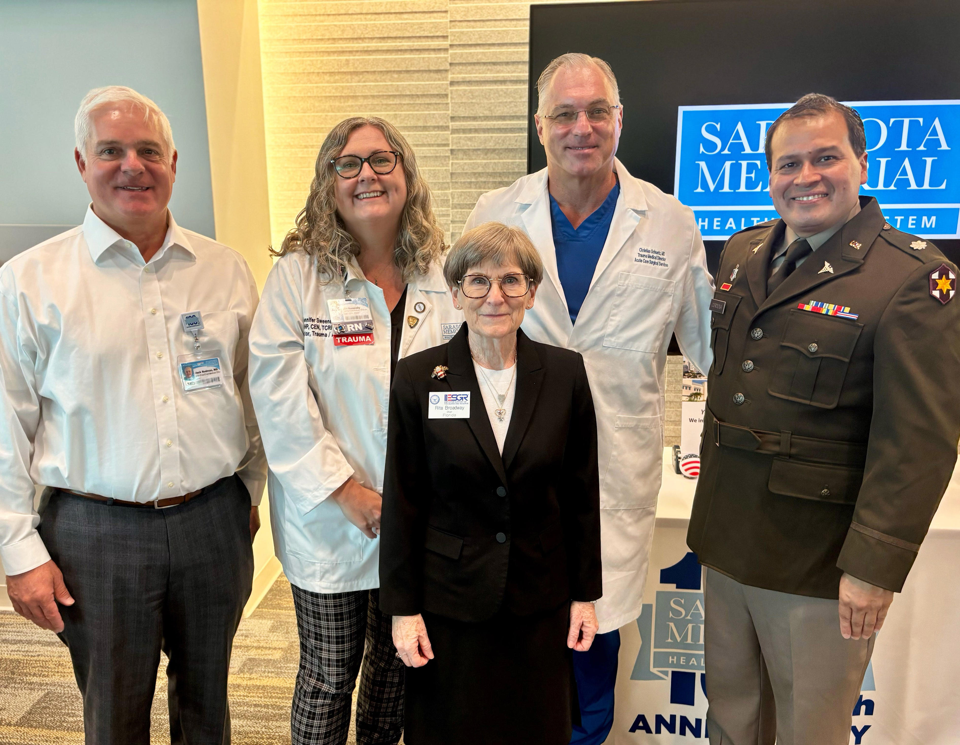 Sarasota Memorial Hospital honored for employment of veterans, national ...