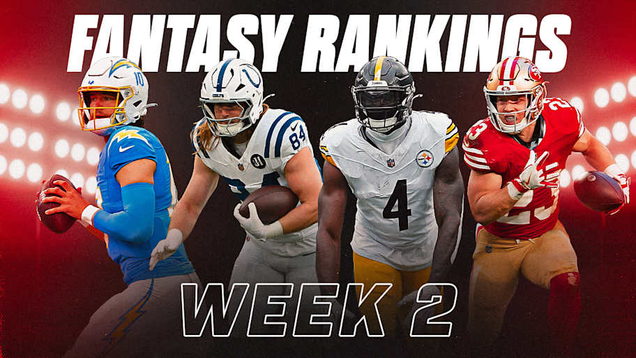 Week 2 Fantasy Football Player Rankings For Every Position and Flex ...