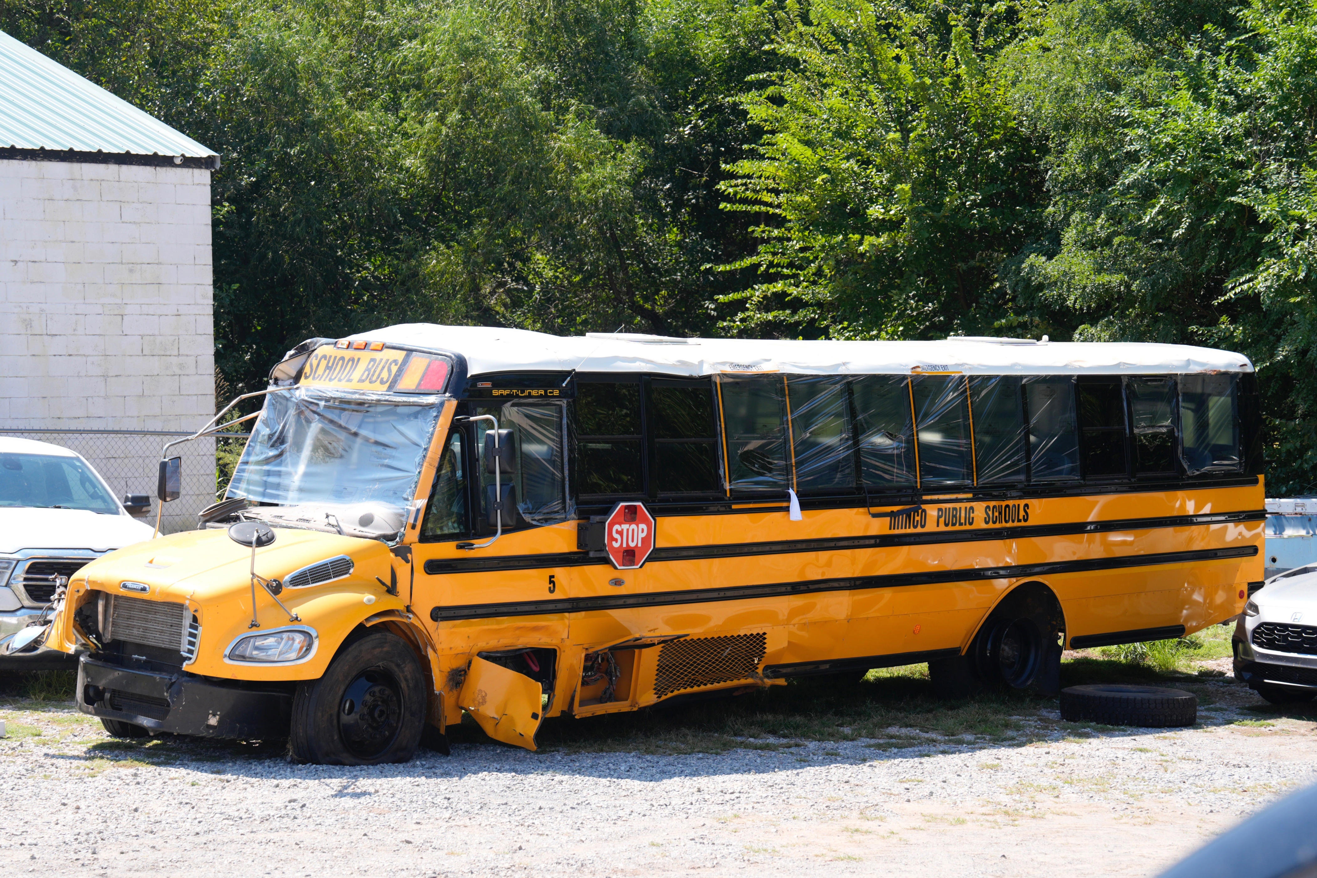 After dangerous crashes, why doesn't Oklahoma require seat belts on buses?