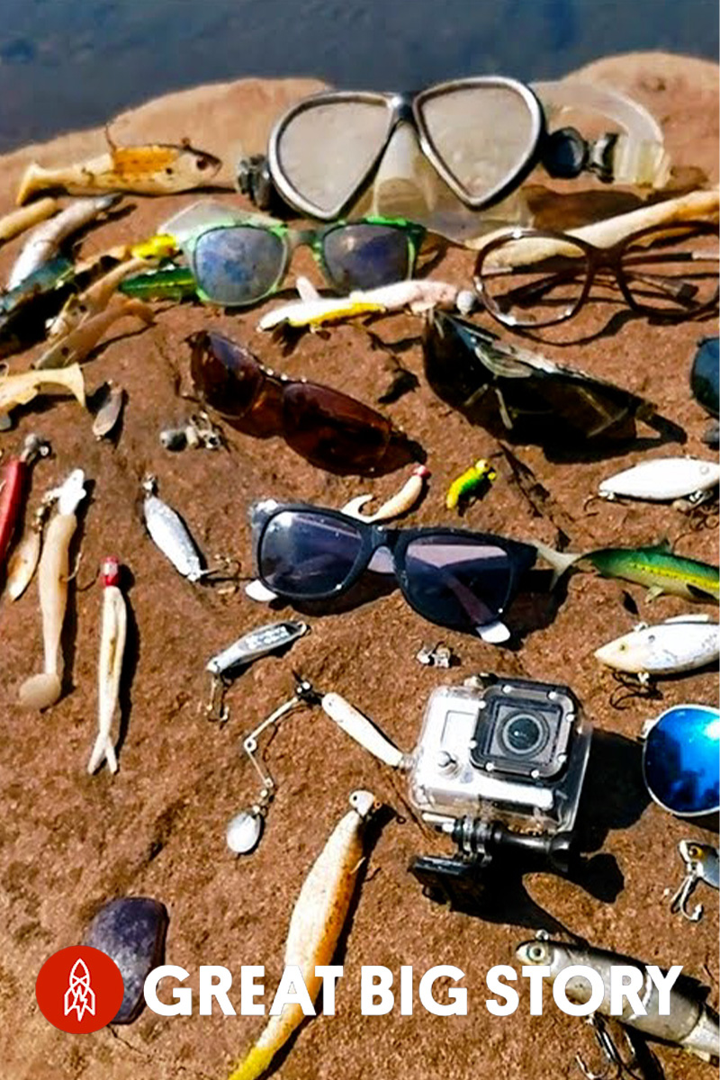 Jake Koehler, descobrindo tesouros escondidos no rio Chattahoochee