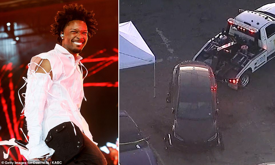 Report: Body found inside trunk of singer's impounded Tesla