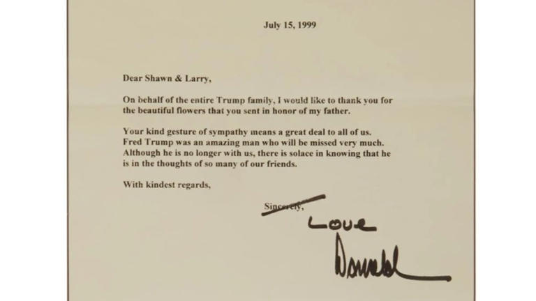Handwriting expert says 'Trump signature' in Epstein birthday book is ...