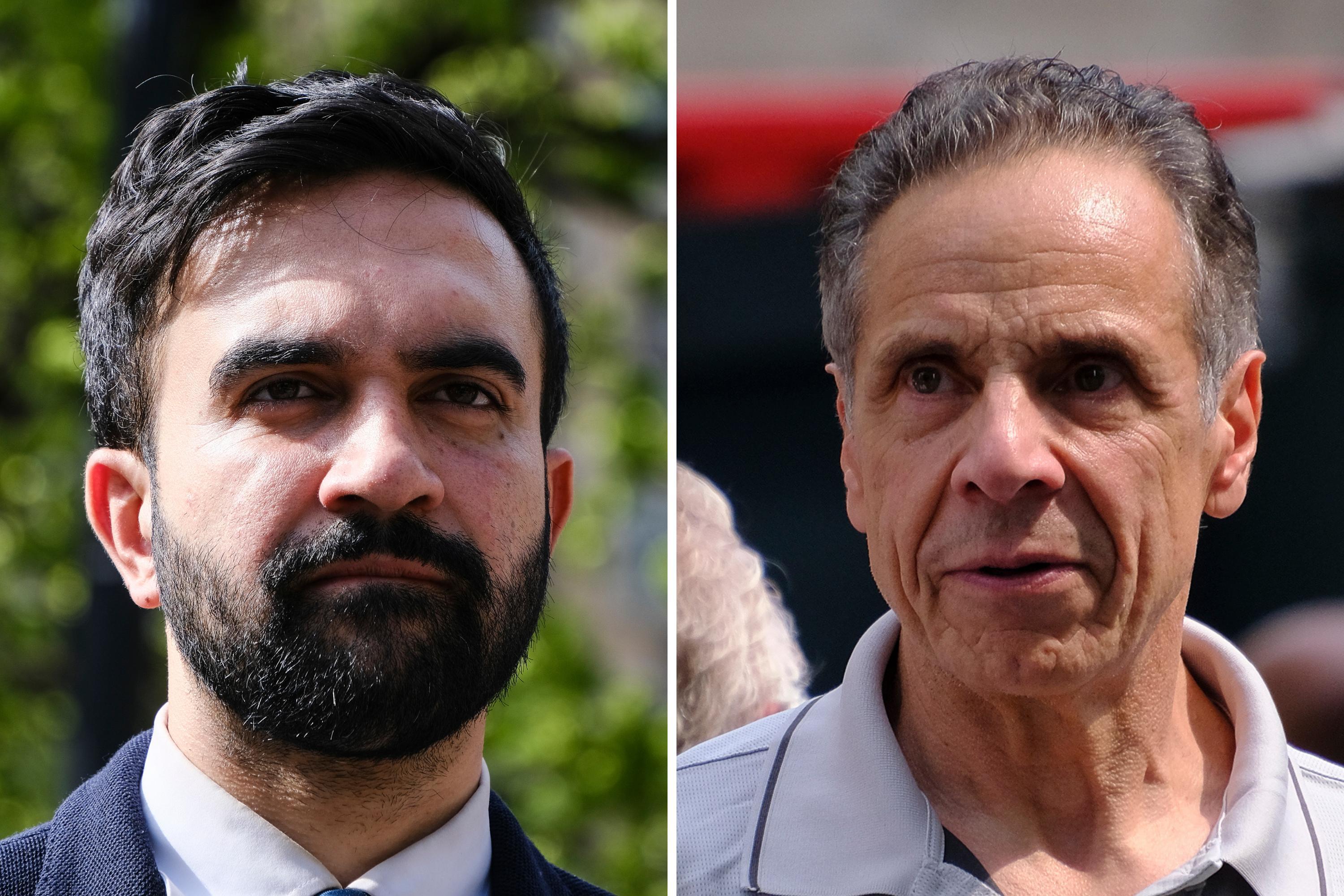 Zohran Mamdani's chances against Andrew Cuomo plummet in two-way fight