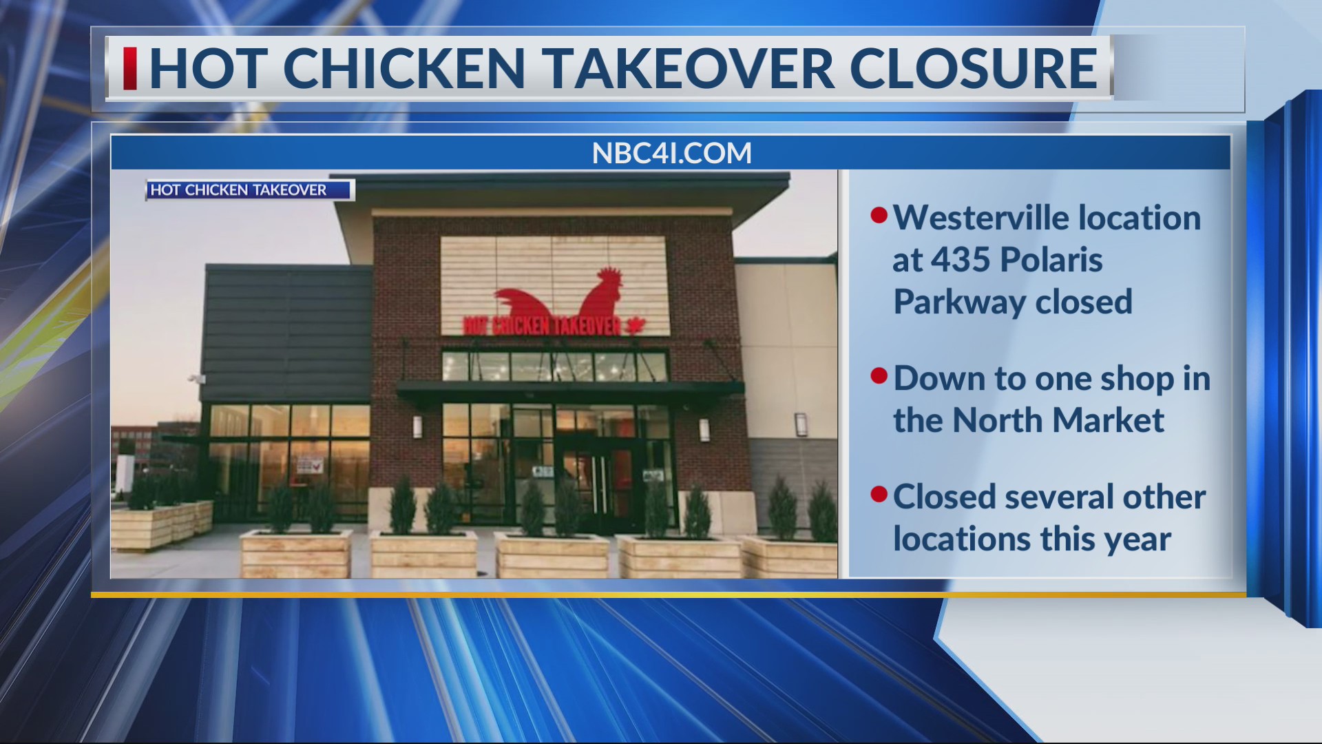 Hot Chicken Takeover down to one central Ohio restaurant after closing ...