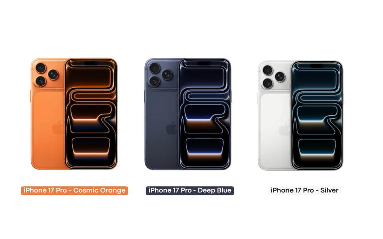 iPhone 17 Series Colors List: From Cosmic Orange to Cloud White