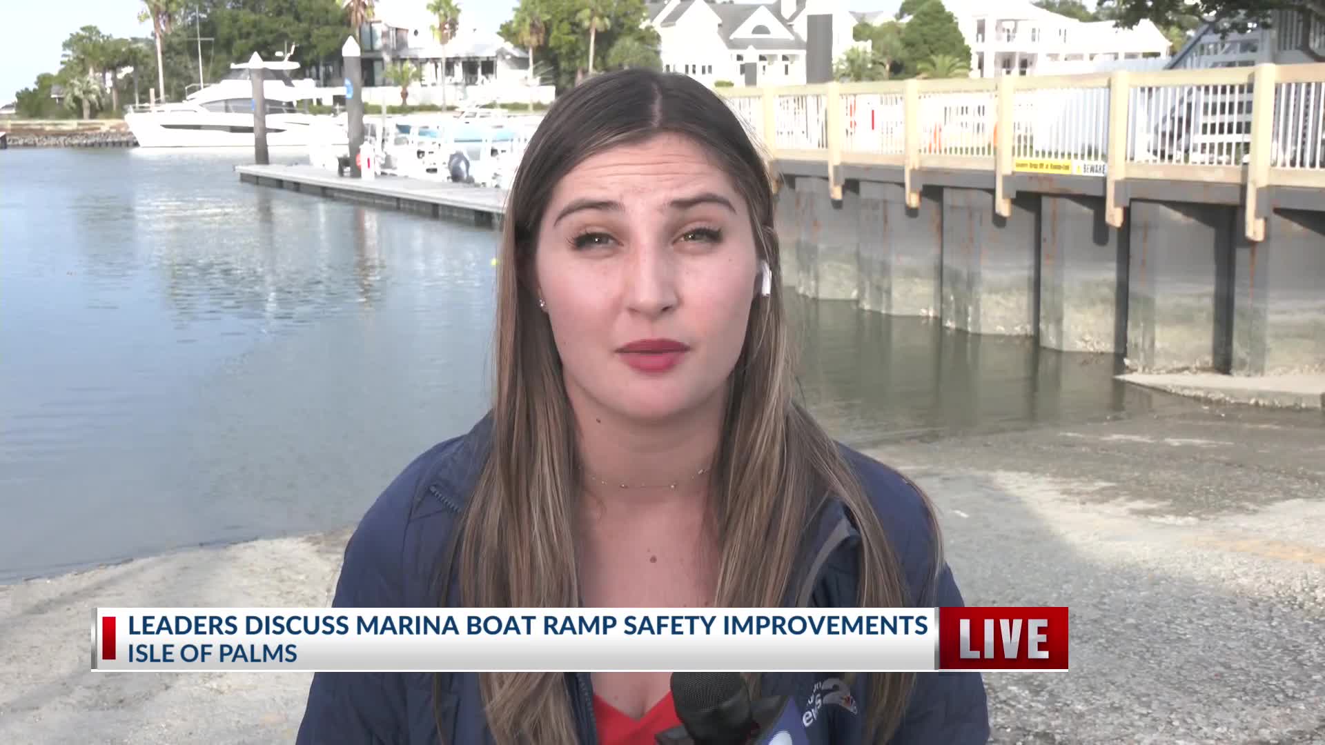 Leaders discuss marina boat ramp safety improvements