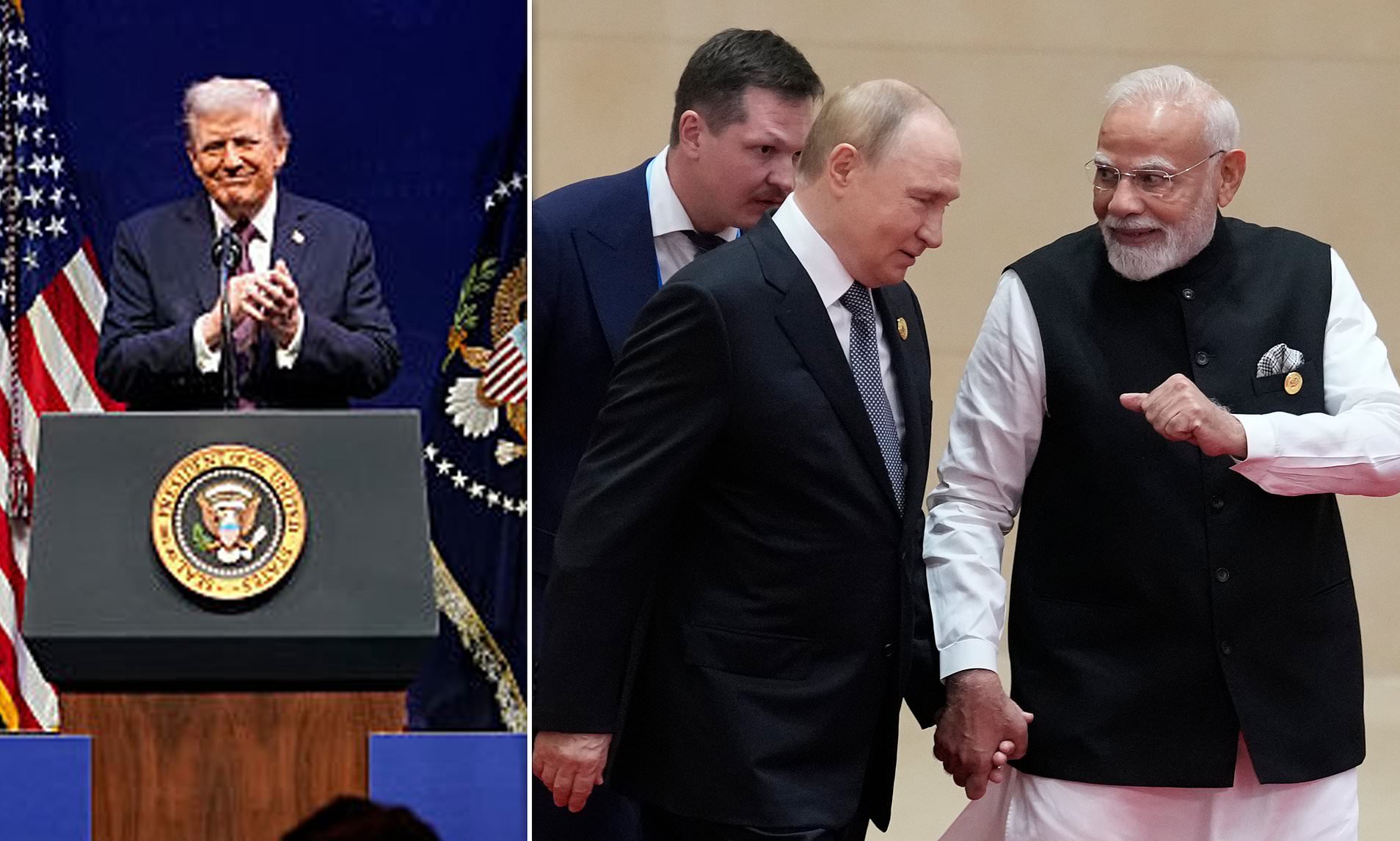 Trump celebrates talks with 'very good friend' Modi after Indian PM's ...
