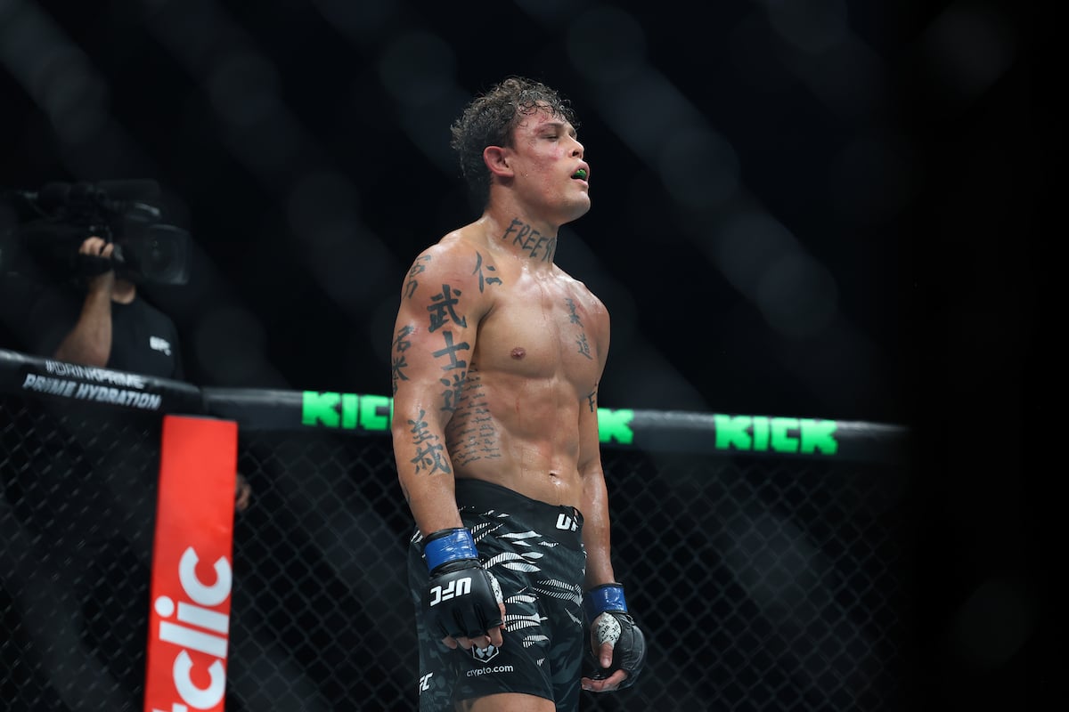 Tras una dura noche en UFC, Caio Borralho destaca la unidad y fuerza de ...