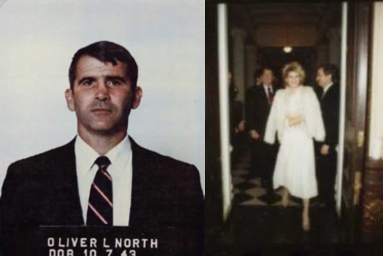 Oliver North Secretly Marries Iran-Contra Secretary Fawn Hall Decades ...
