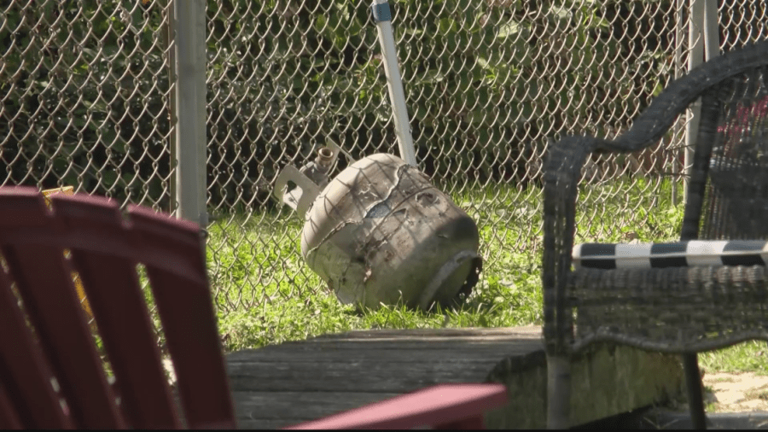 Two hospitalized after propane tank explosion