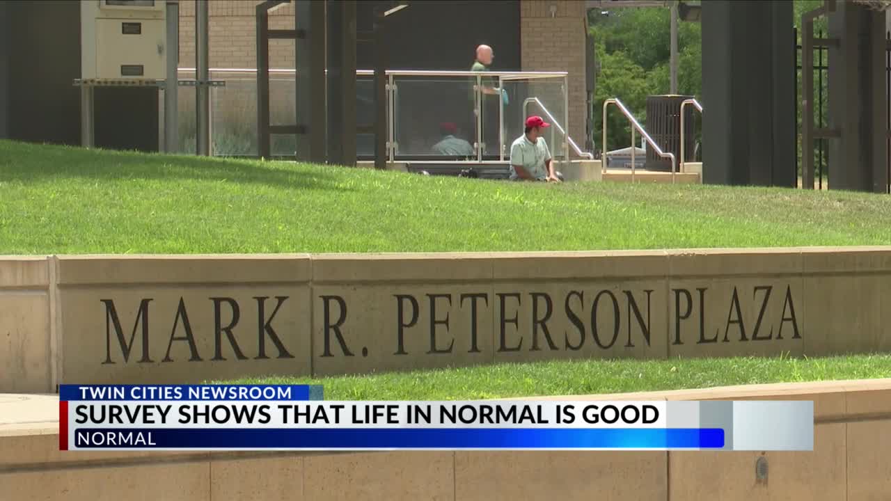 Survey shows residents love living in Normal, Illinois