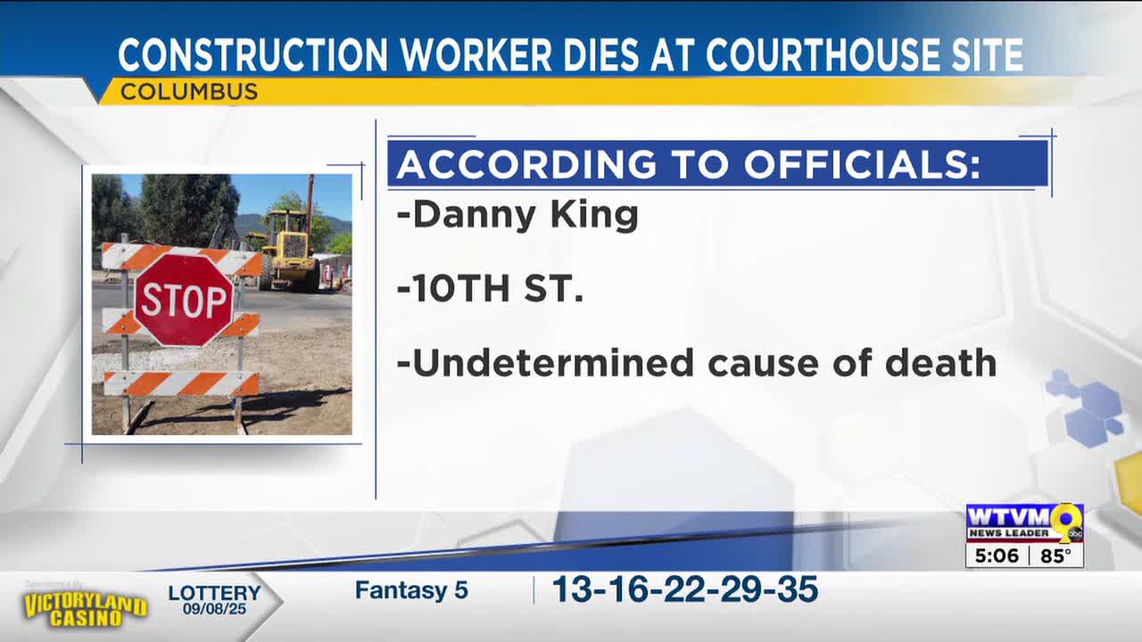 Construction worker dies at new Muscogee County courthouse site