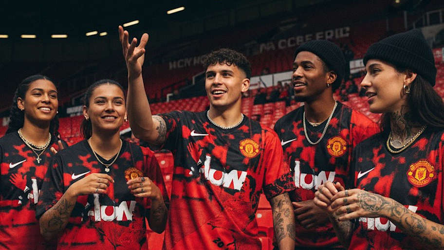 Iconic Man Utd moments immortalised in special-edition shirts