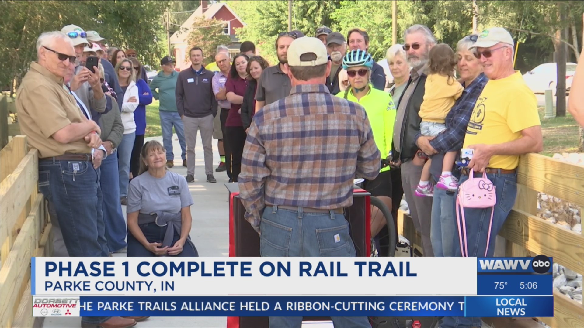 Phase 1 complete on new Rosedale trail