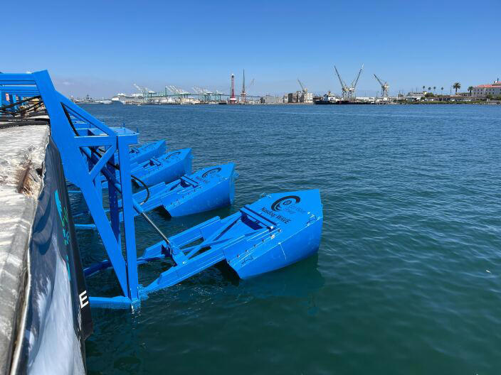 Pilot project at Port of LA generates clean energy using the ocean's waves