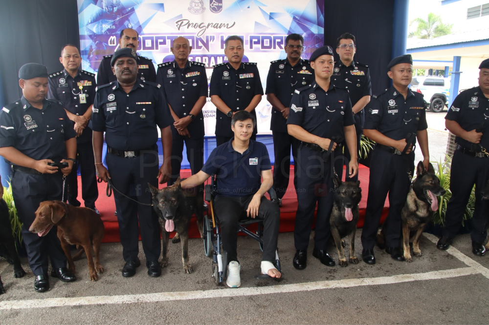 From force to family: Goran the German Shepherd becomes PDRM’s first ...