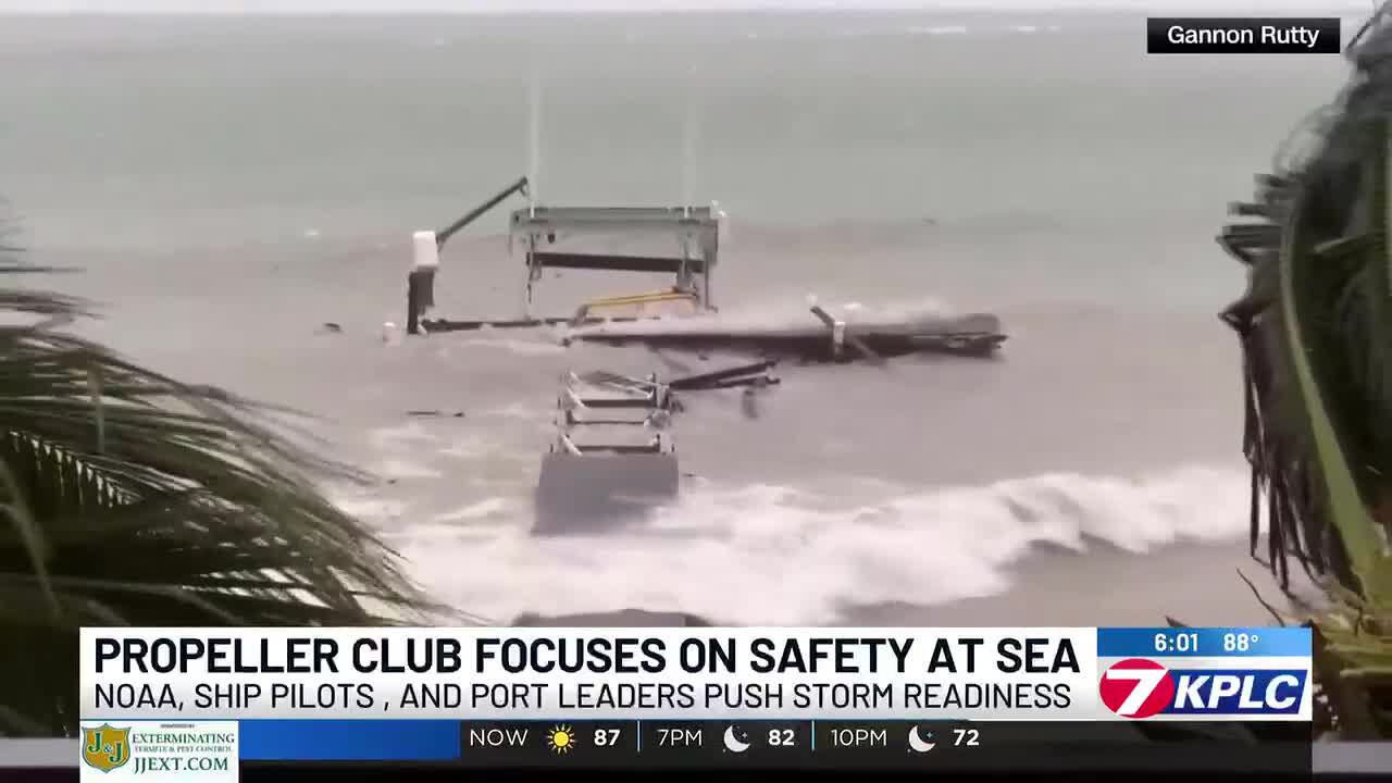 SWLA Propeller Club focuses on safety at sea