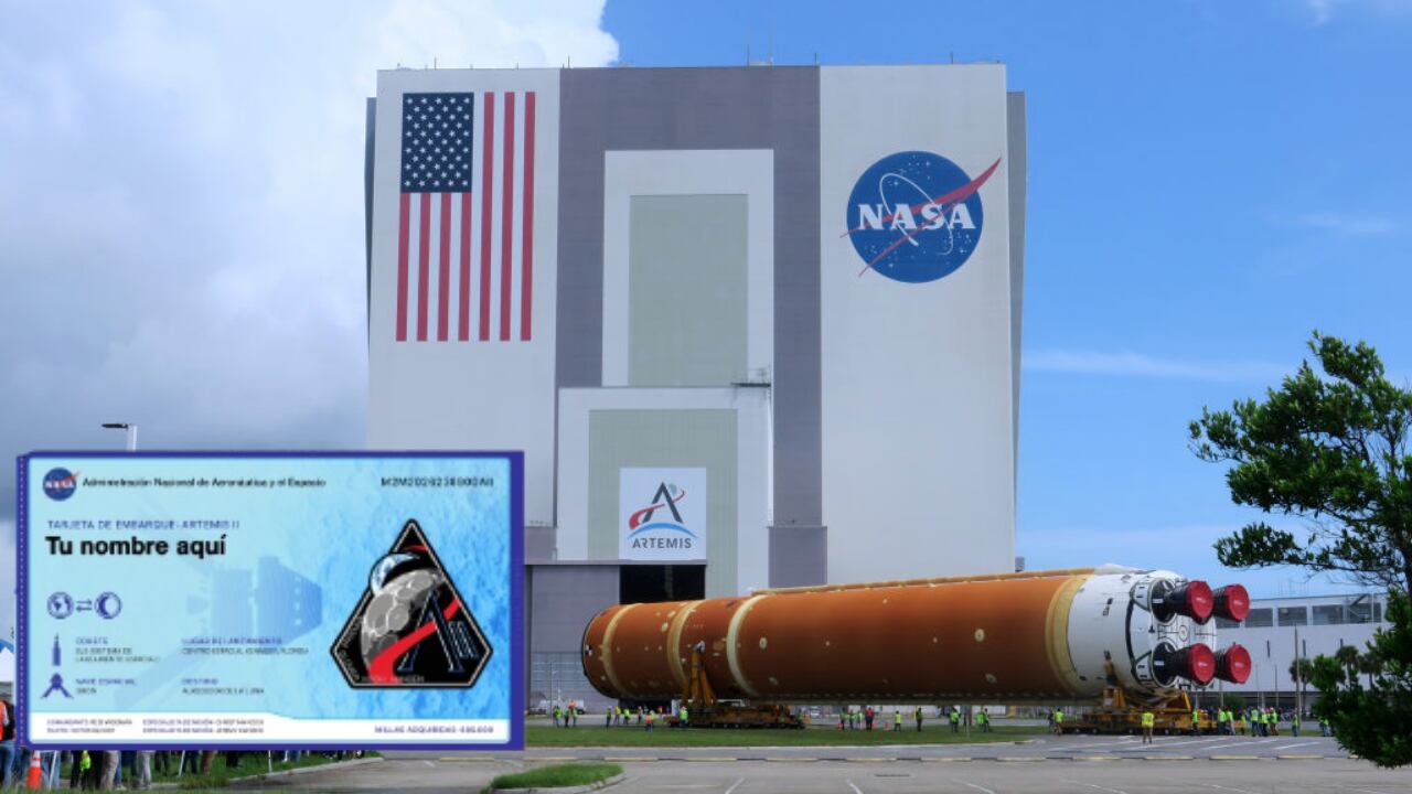 La Nasa explica cómo su nombre puede ser llevado por los cuatro ...