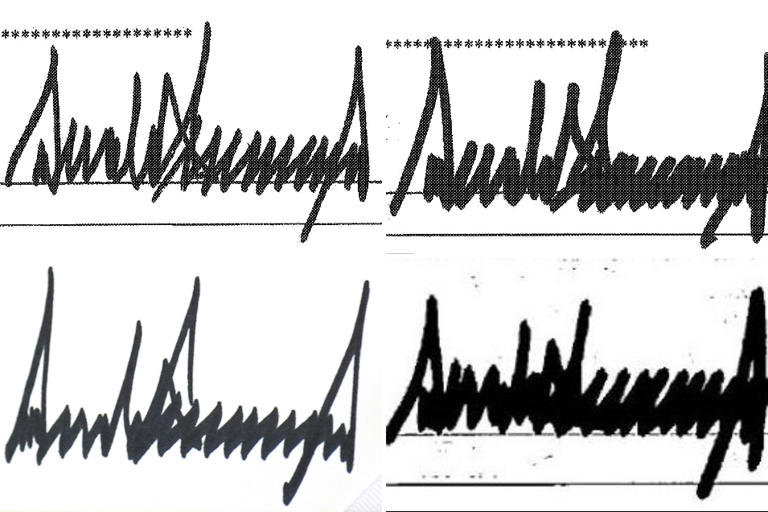 Is the signature Trump’s? Epstein birthday book feeds speculation.