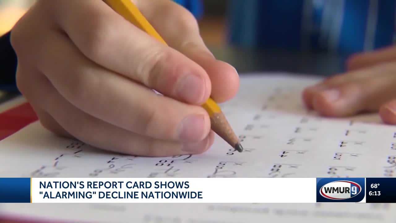 Nationwide assessment shows decline in students' reading, science, math skills