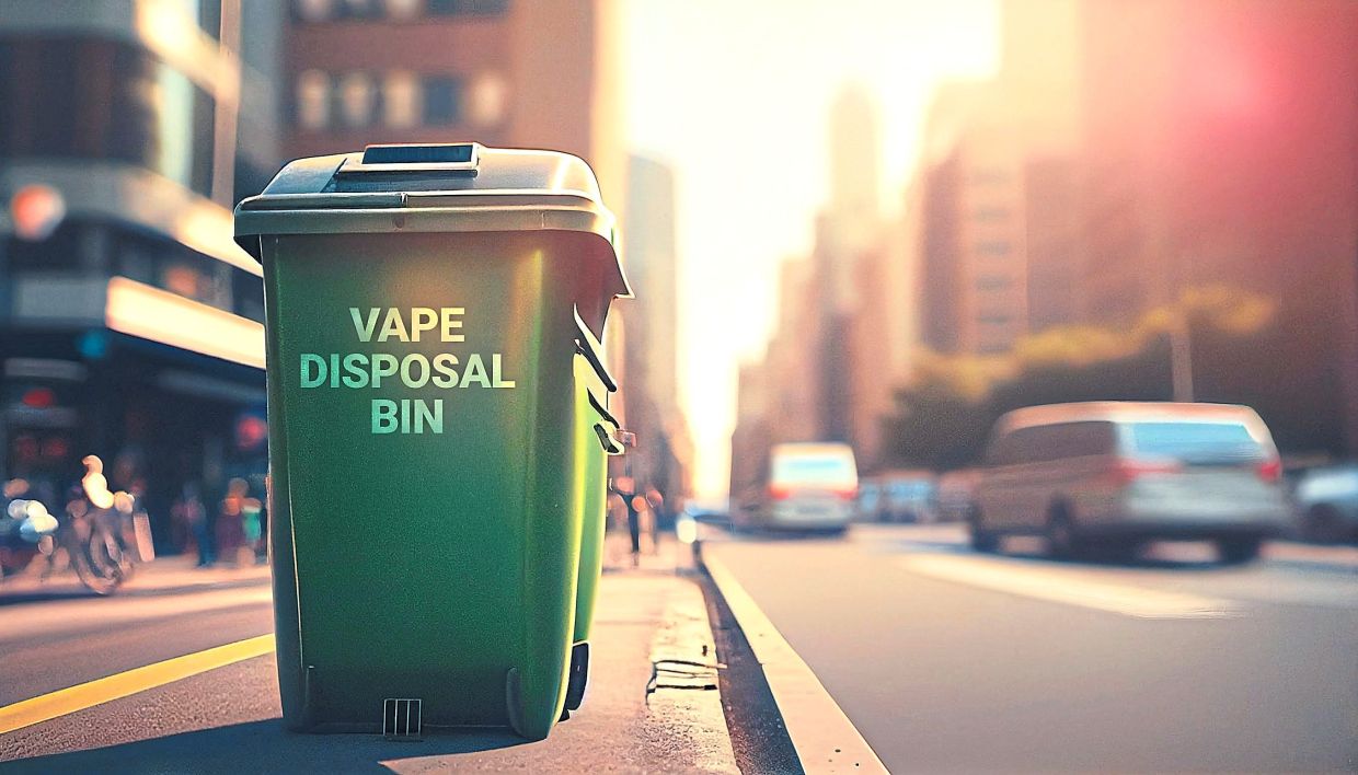 Vape litter becoming an e-waste hazard