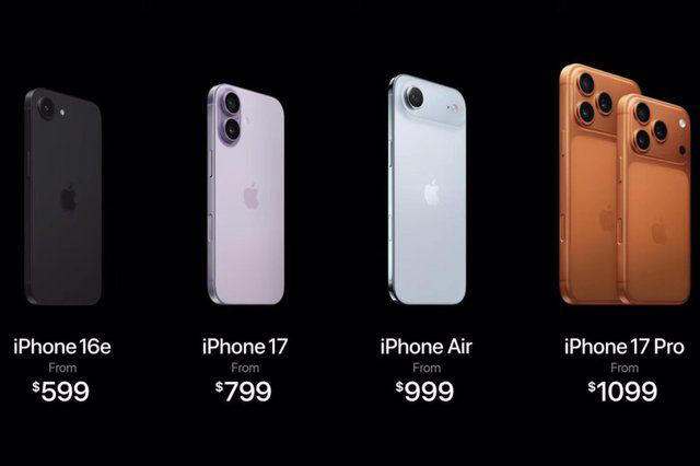 iPhone Air, iPhone 17 take 'center stage' in Apple’s latest lineup