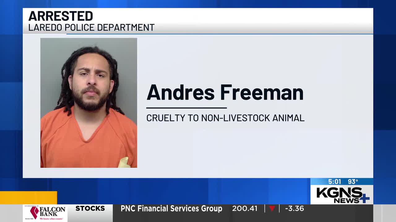 Laredo man arrested after allegedly attacking dog with machete