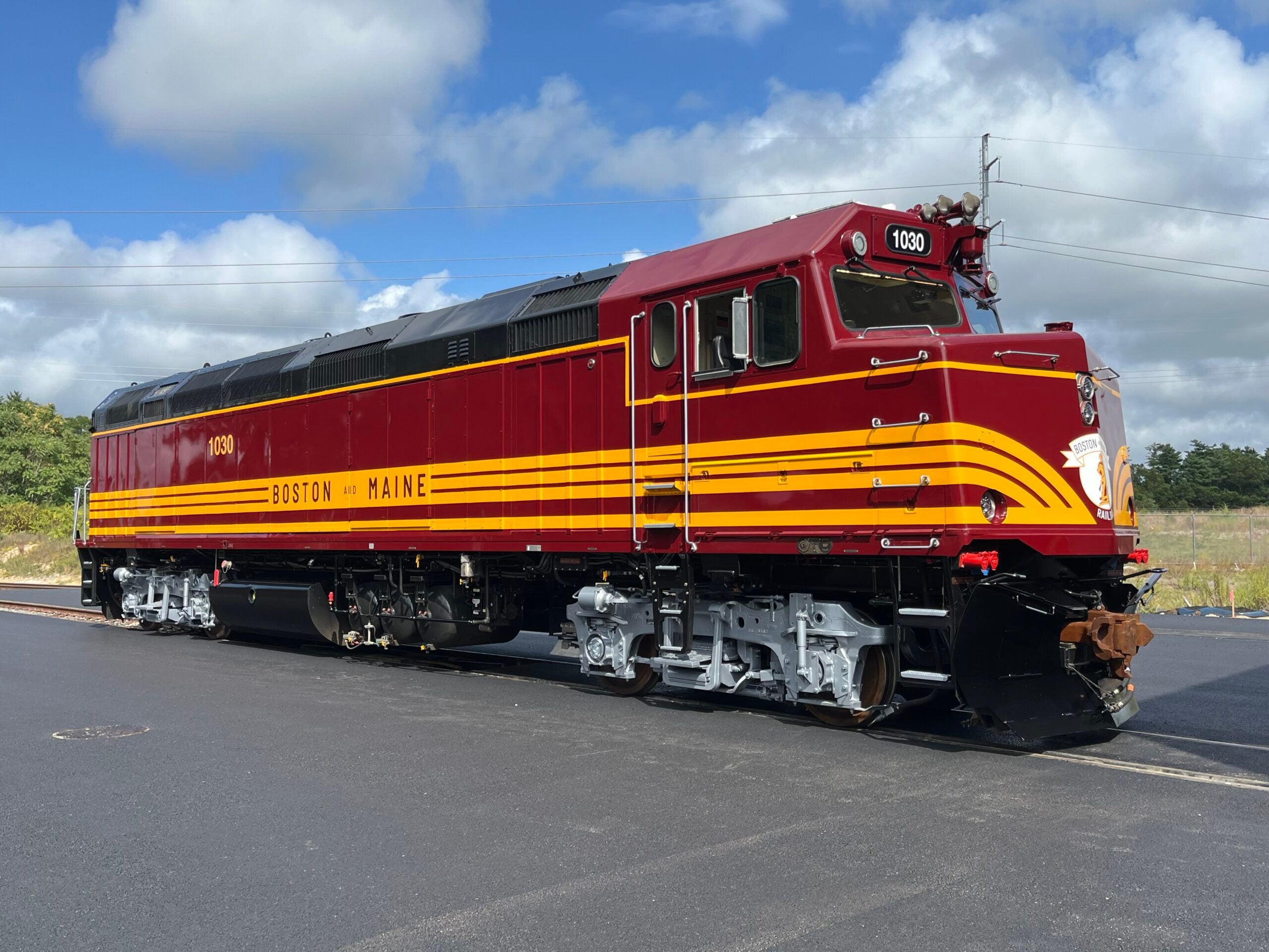 MBTA debuts train design to honor historic New England railroad, with ...