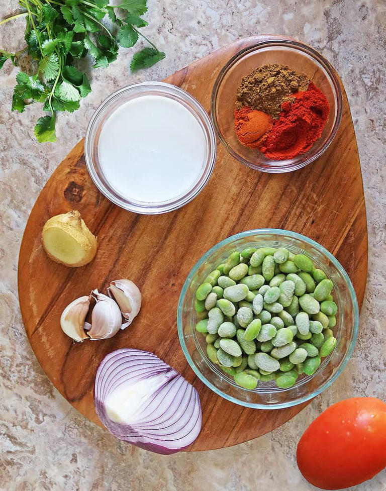 One-pot Easy Edamame Curry