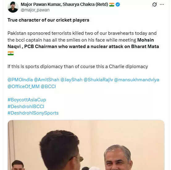 Asia Cup | 'PCB chairman wanted a nuclear attack': Suryakumar Yadav slammed for shaking hands ...