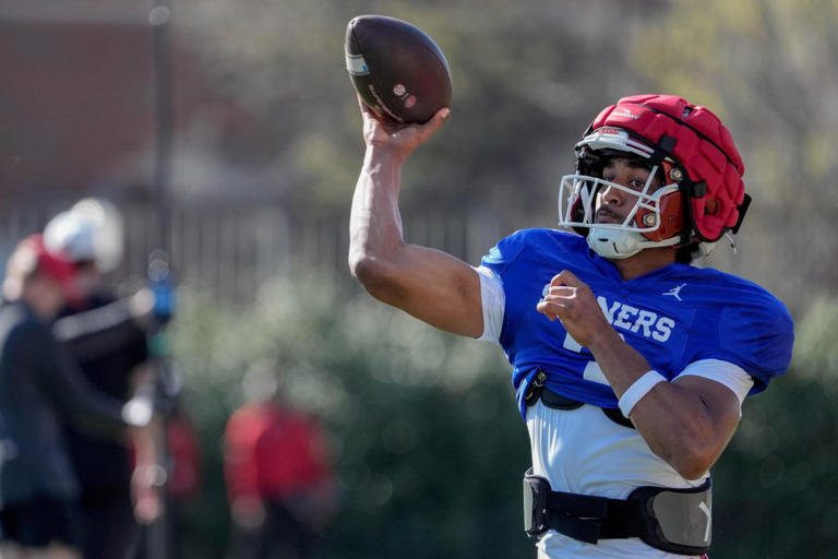 What’s the plan for quarterback Michael Hawkins Jr. this season?