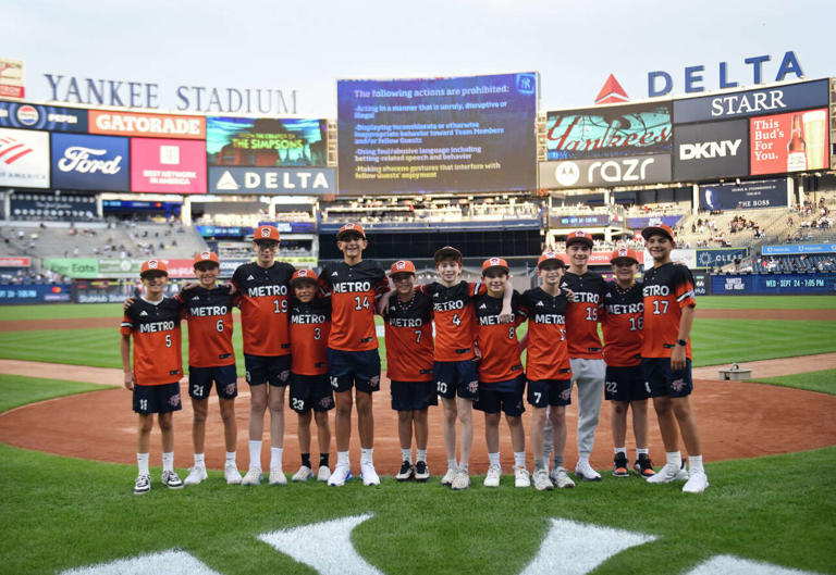 Fairfield National LL team takes field with Yankees on Tuesday