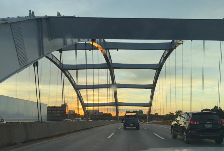 Painting work almost complete on Douglass-Anthony Bridge in Rochester