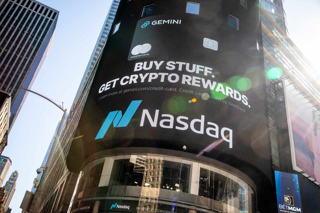 Nasdaq Invests $50 Million Ahead of Gemini IPO