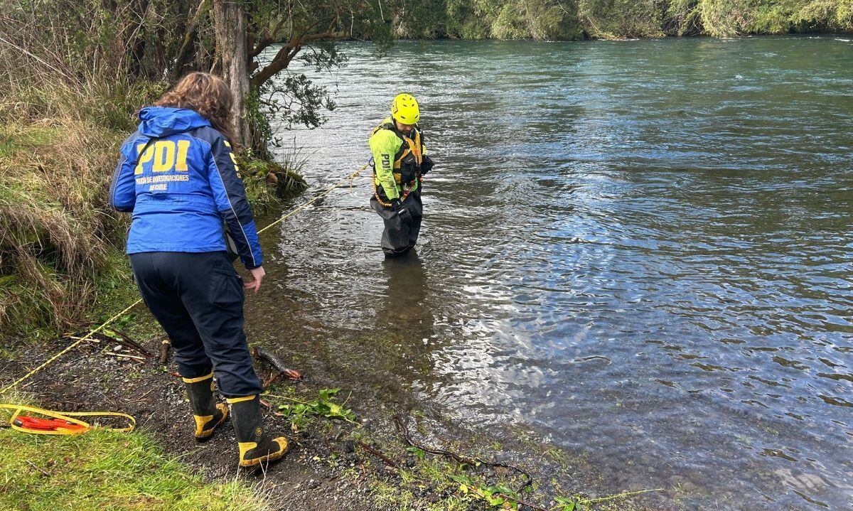 Encuentran sin vida a joven desaparecido en el río Pilmaiquén